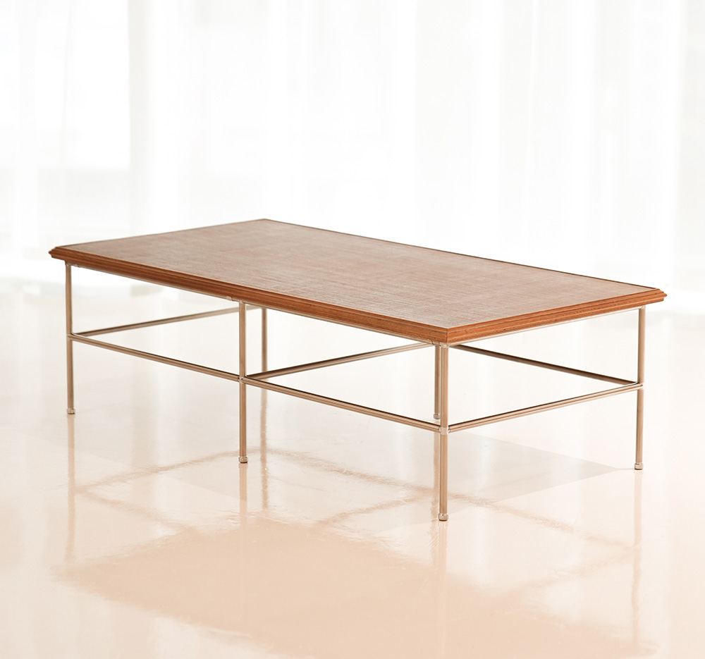 Natural sambe sofa table / 내추럴 삼베 소파테이블